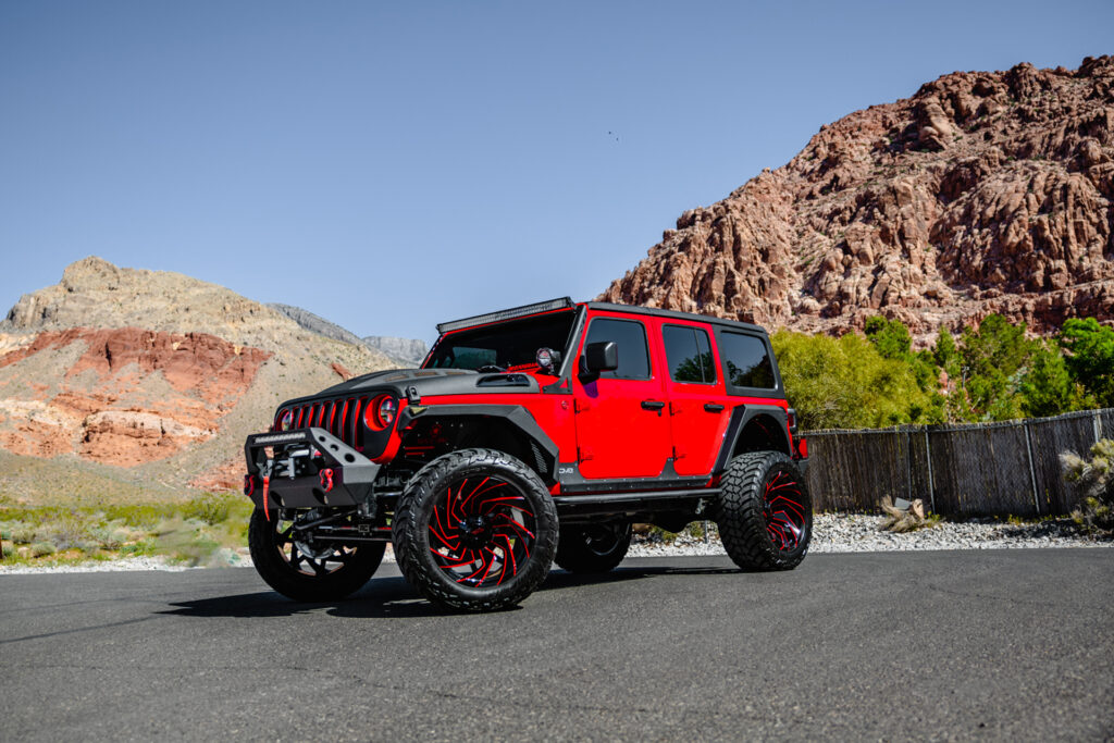 Offroad Monster M24 Wheels on a Jeep JK – Offroad Monster Wheels